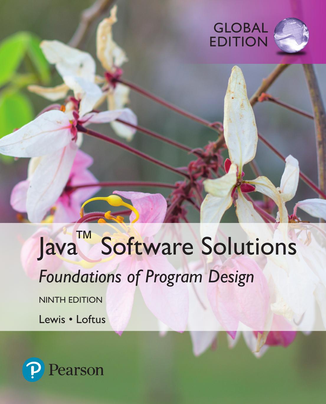 Java Software Solutions_ Foundations of Program Design 9th Global ...